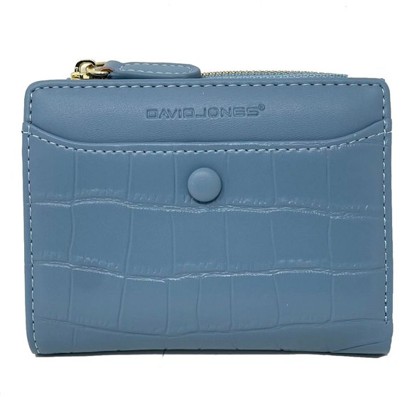 David Jones | Bags | David Jones Paris Women Slim Bifold Coin Wallet ...